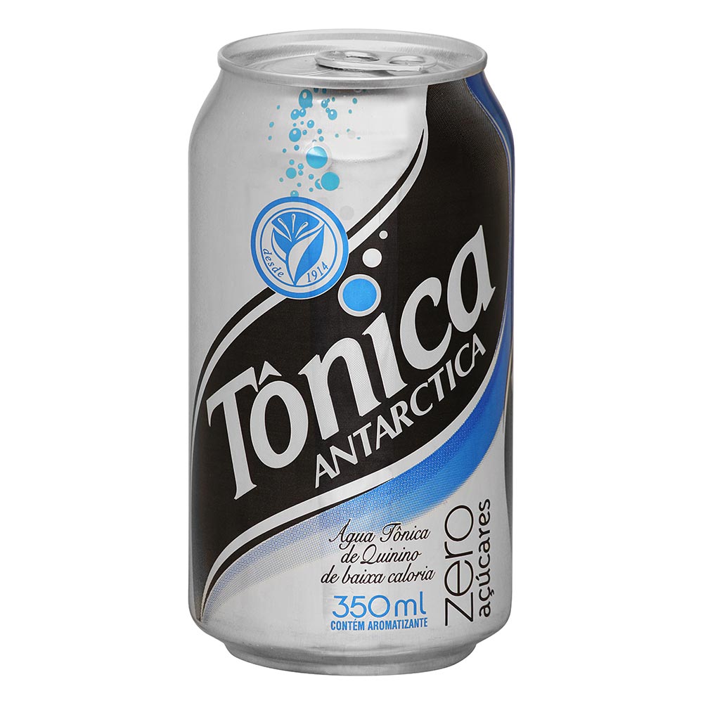 Água Tônica Antarctica Zero Açúcar Lata 350ml - Supermercado Coop