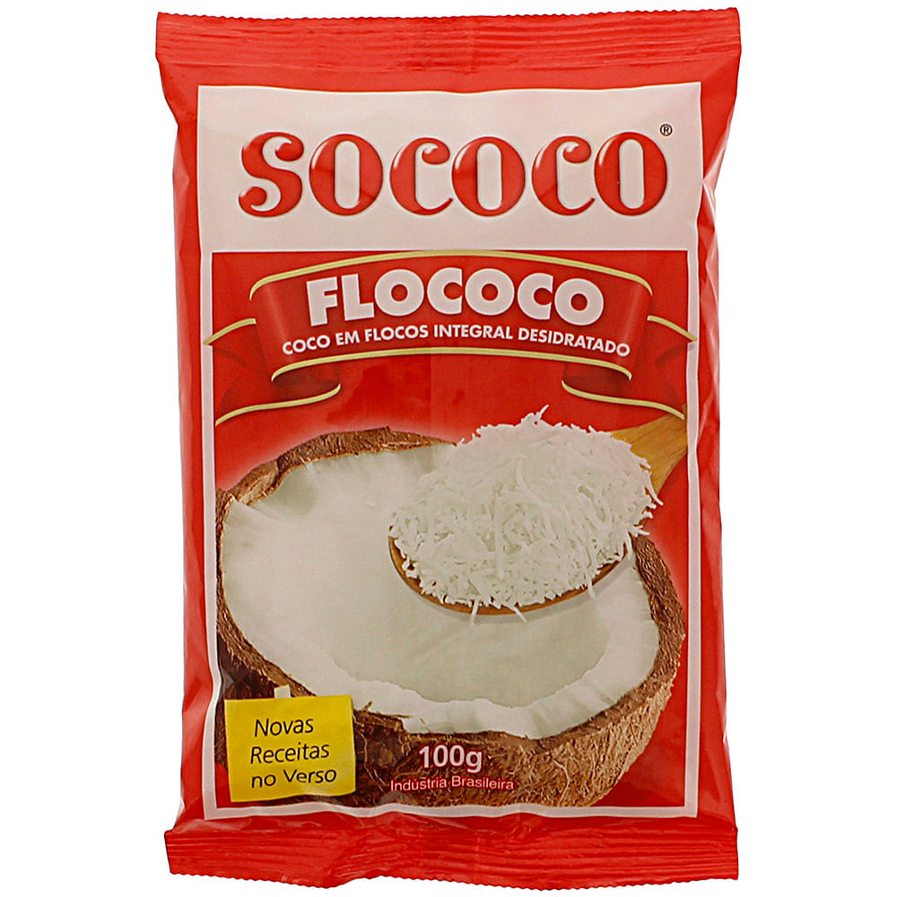 Coco em Flocos Sococo Flococo 100g - Supermercado Coop