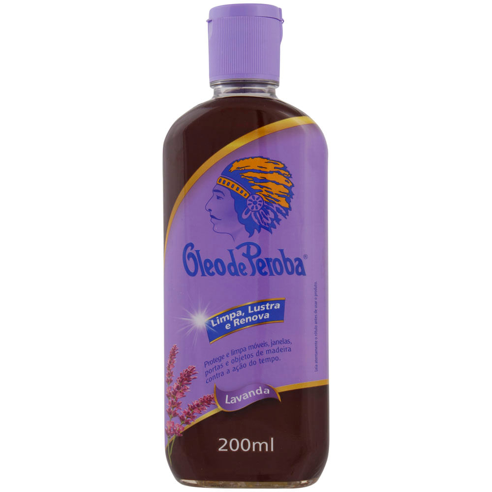 Óleo para Móveis Peroba Lavanda 200ml - Supermercado Coop