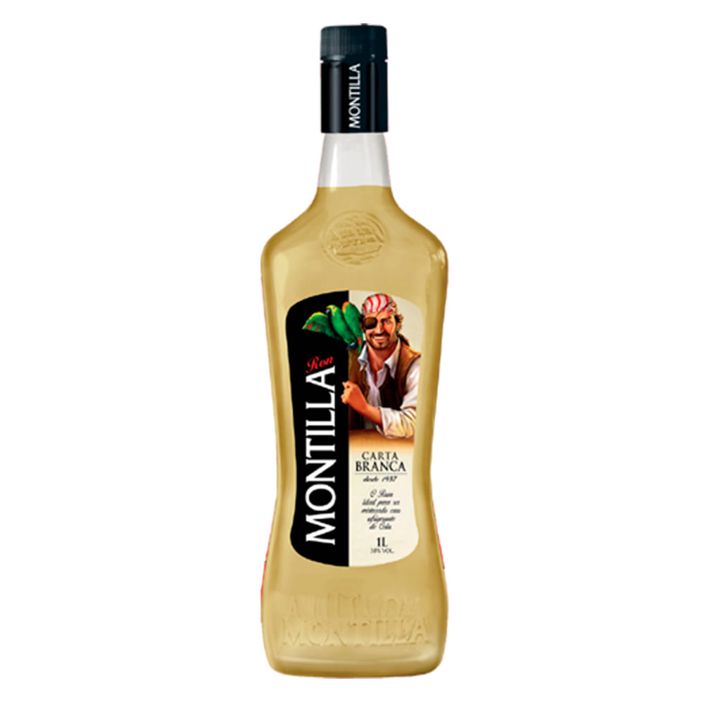 Rum Montilla Carta Branca 1 Litro - Supermercado Coop