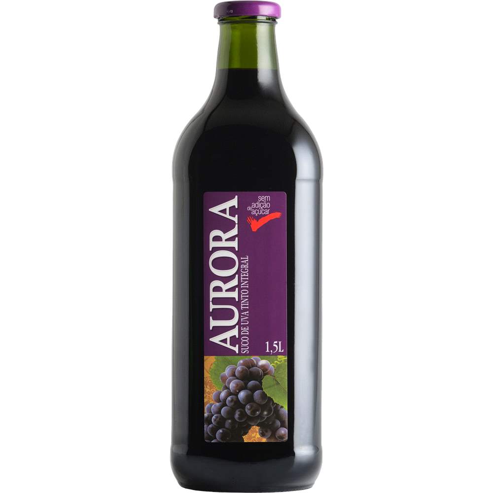 Suco Integral Aurora Uva Tinto 1,5L - Supermercado Coop Suco Integral Aurora Uva Tinto 1,5L - Supermercado Coop