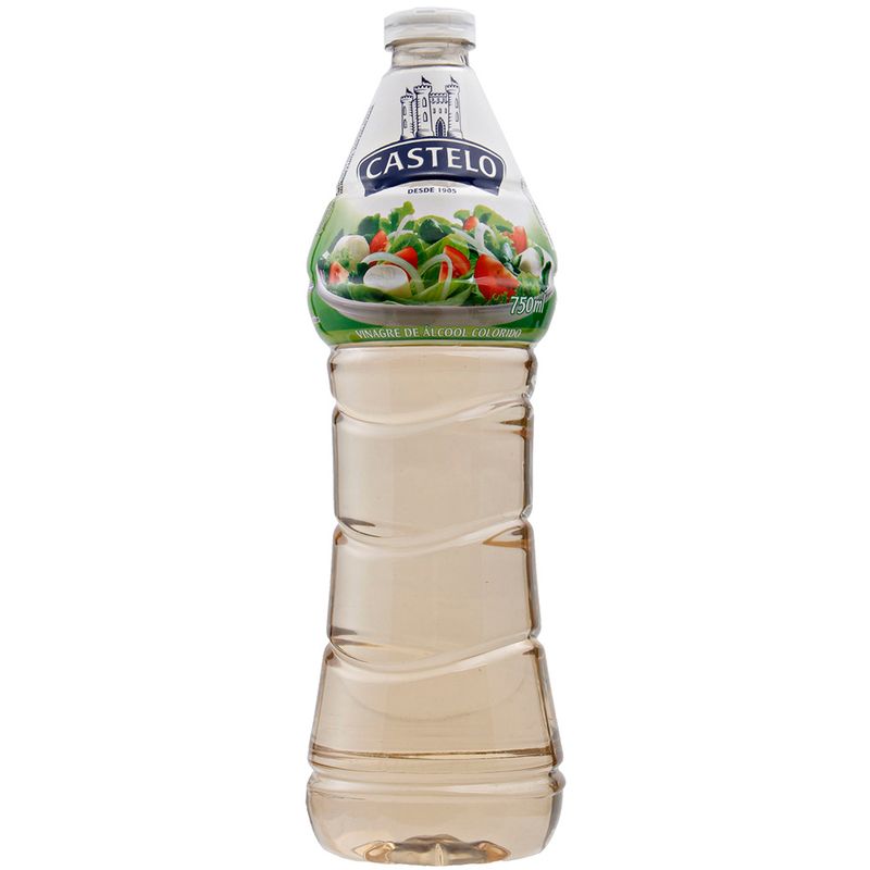 Vinagre de Álcool Colorido Castelo 750ml - Supermercado Coop Vinagre de Álcool Colorido Castelo 750ml - Supermercado Coop