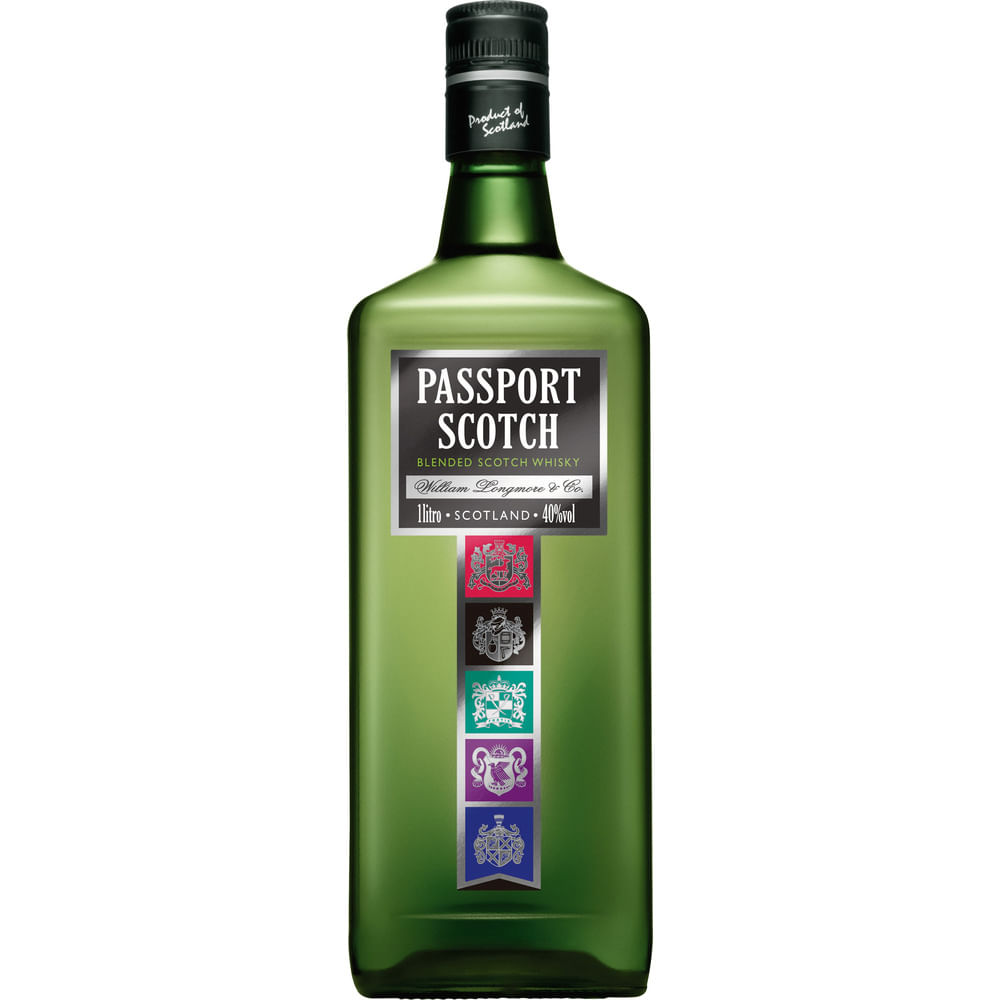 Whisky Passaport 1 Litro - Supermercado Coop