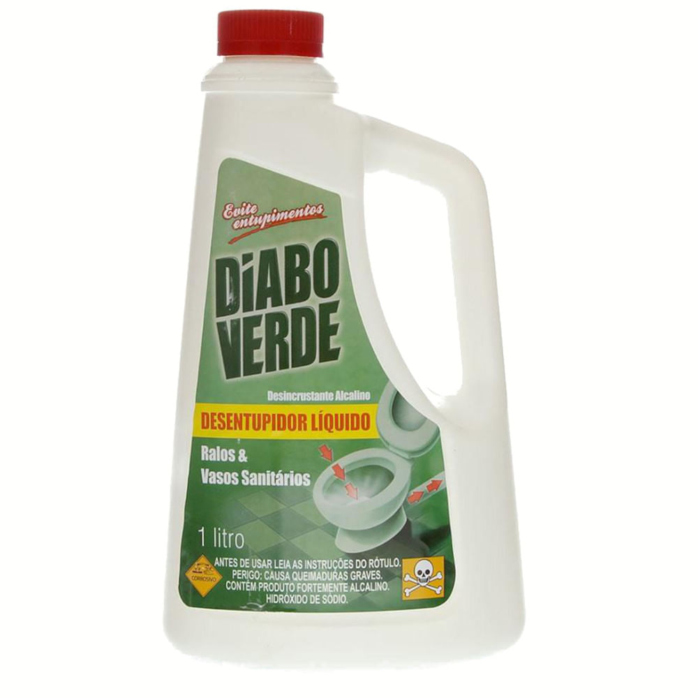 Desentupidor Diabo Verde Líquido 1L - Supermercado Coop