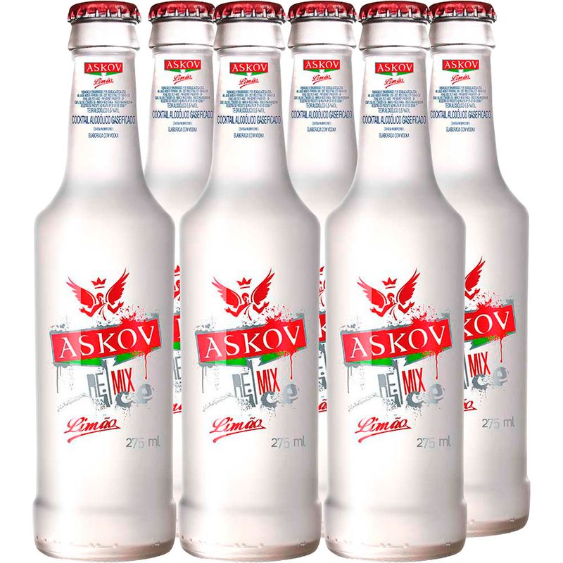 Bebida Mista Askov Ice Limão 275ml - Supermercado Coop Bebida Mista Askov Ice Limão 275ml - Supermercado Coop