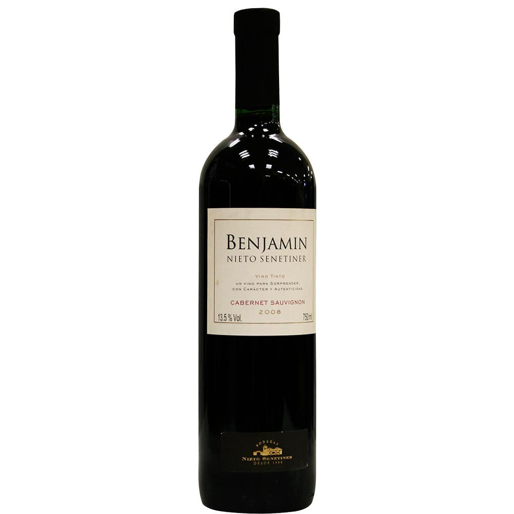 Vinho Tinto Argentino Benjamin Nieto Cabernet Sauvignon 750ml ...