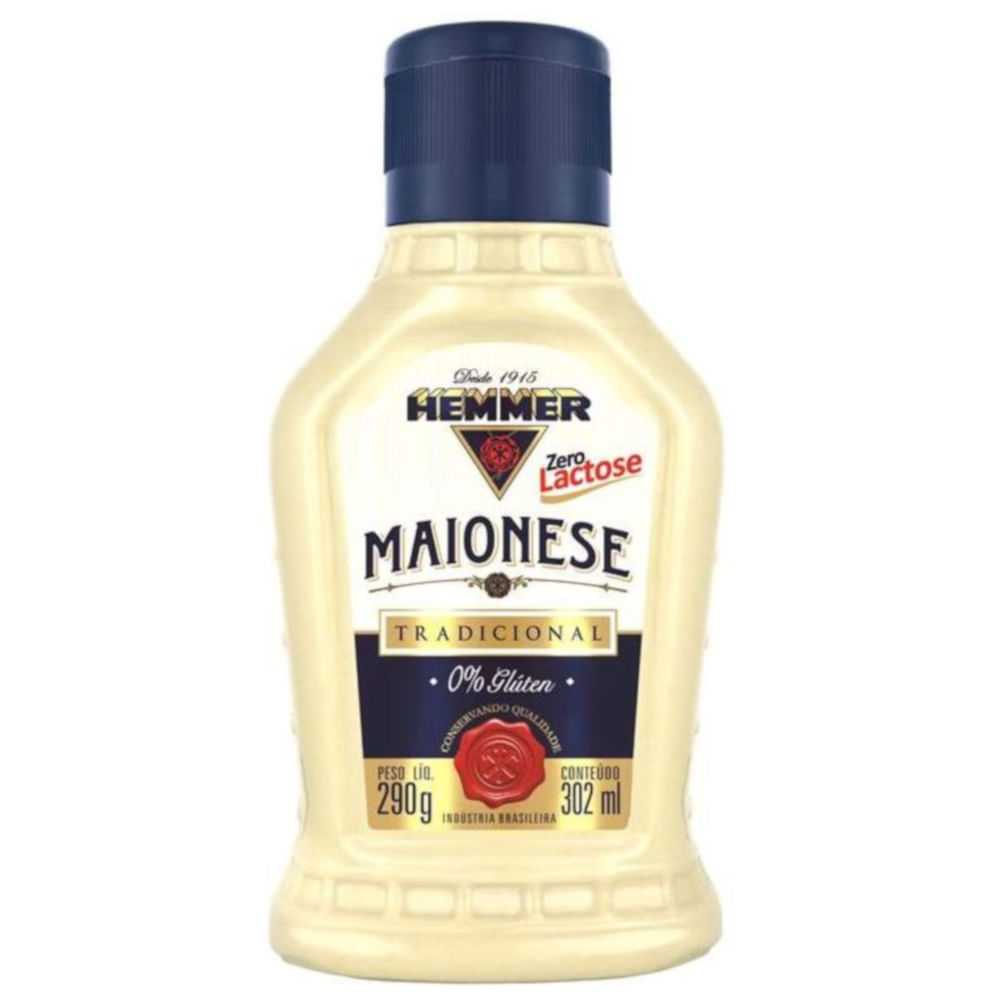 Maionese Hemmer Tradicional 290g - Supermercado Coop