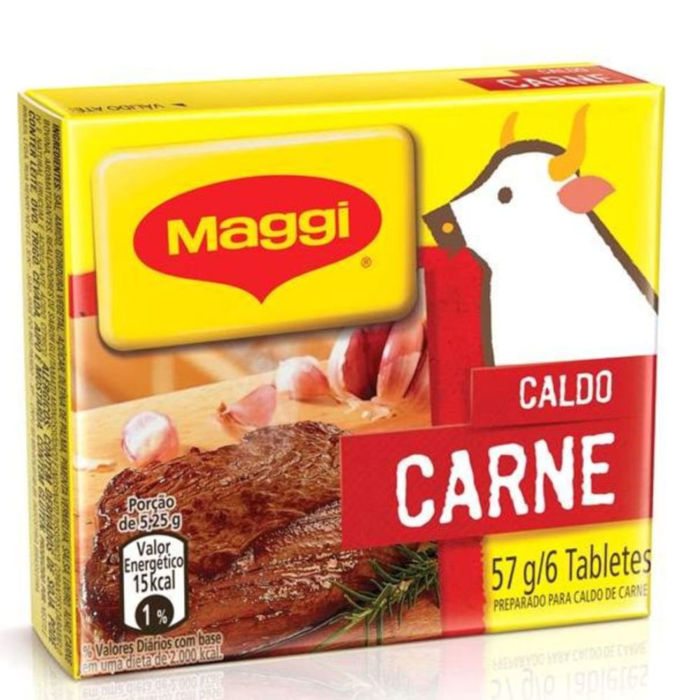Caldo Maggi Carne 57g - Supermercado Coop