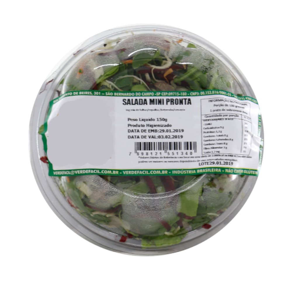 Mini Salada Mil Green 200g - Supermercado Coop