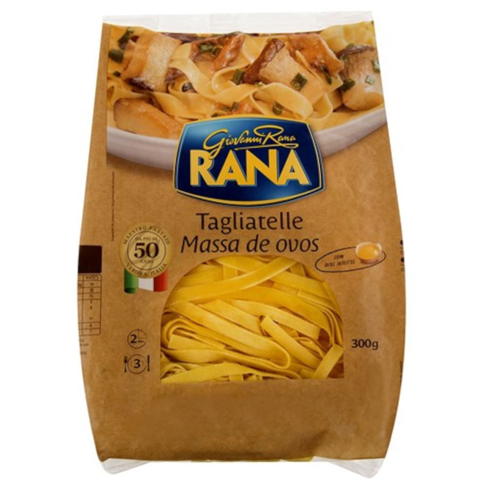 Massa de ovos tagliatelle Rana 300g - Supermercado Coop