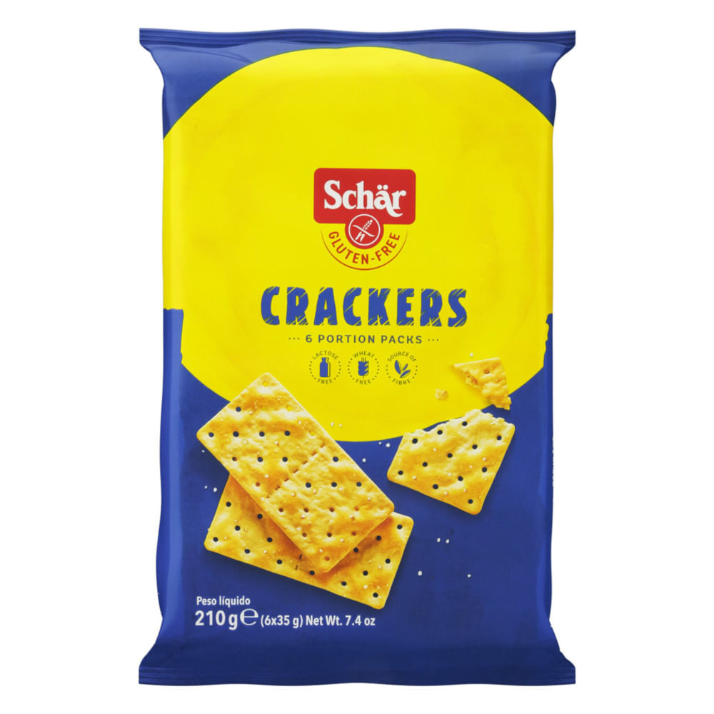 Biscoito Cracker sem Glúten Zero Lactose Schär 210g - Supermercado Coop