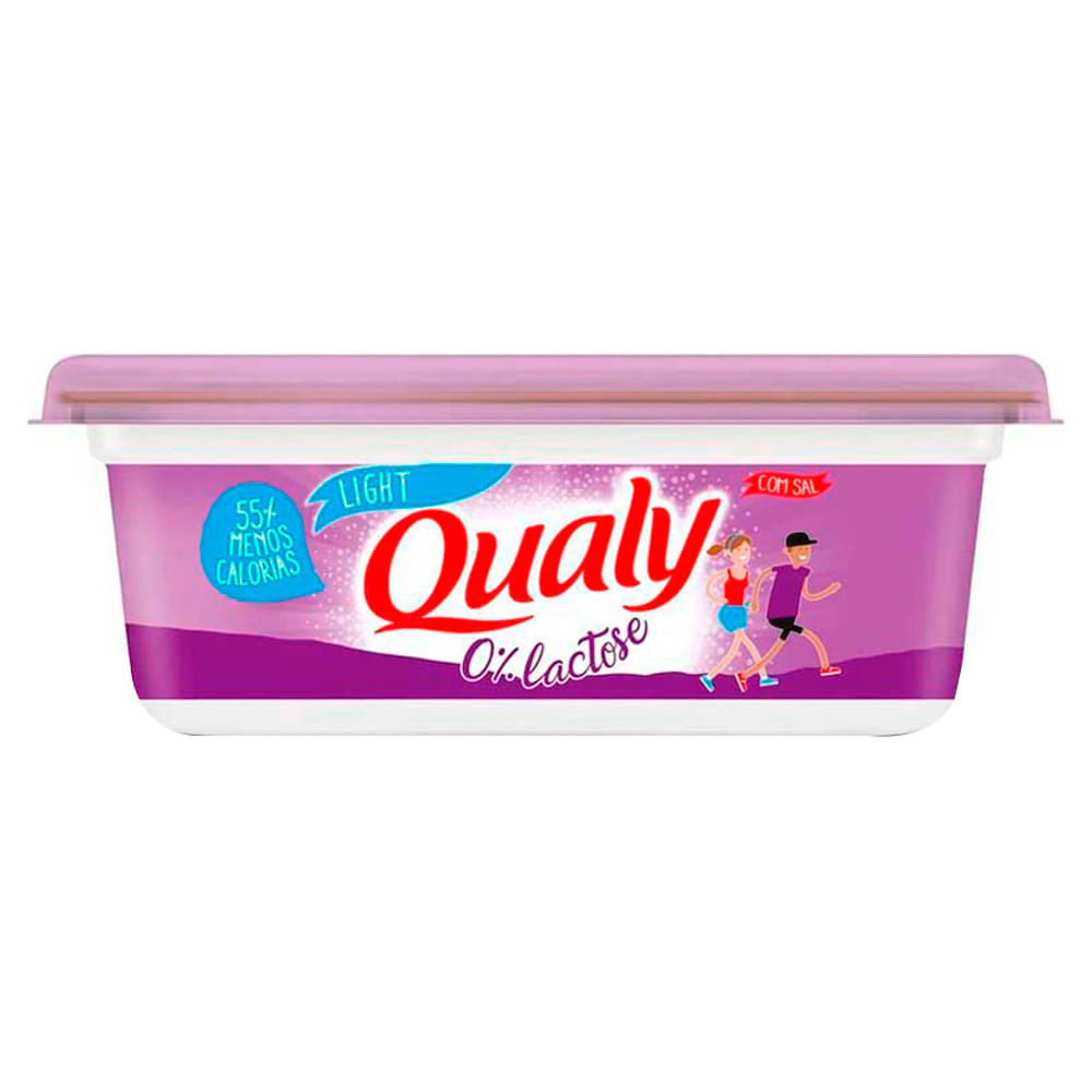 Margarina Qualy Light com Sal Zero Lactose 250g - Supermercado Coop