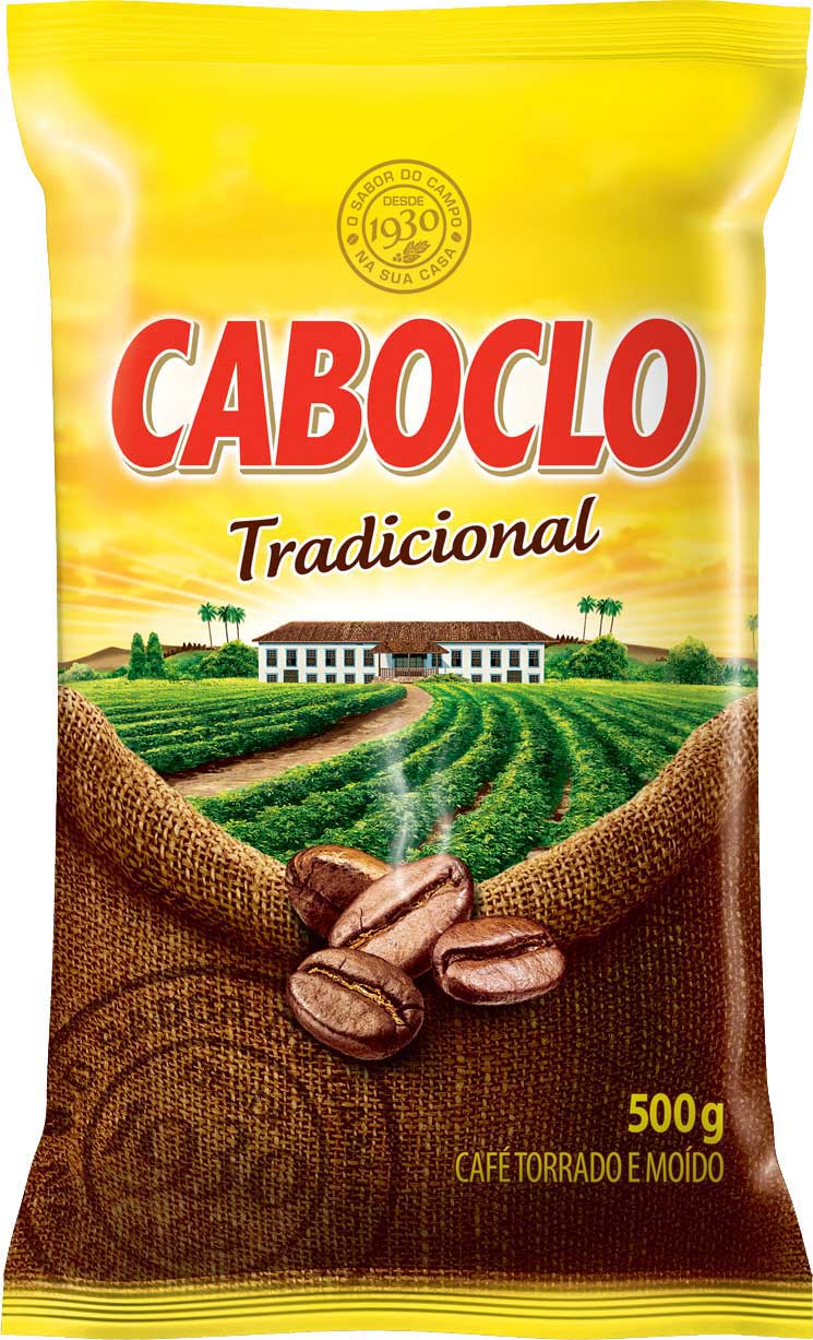 Café Torrado e Moído Caboclo Tradicional Almofada 500g - Supermercado Coop