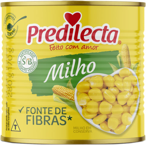 Milho Verde Predilecta Lata 170g - Supermercado Coop