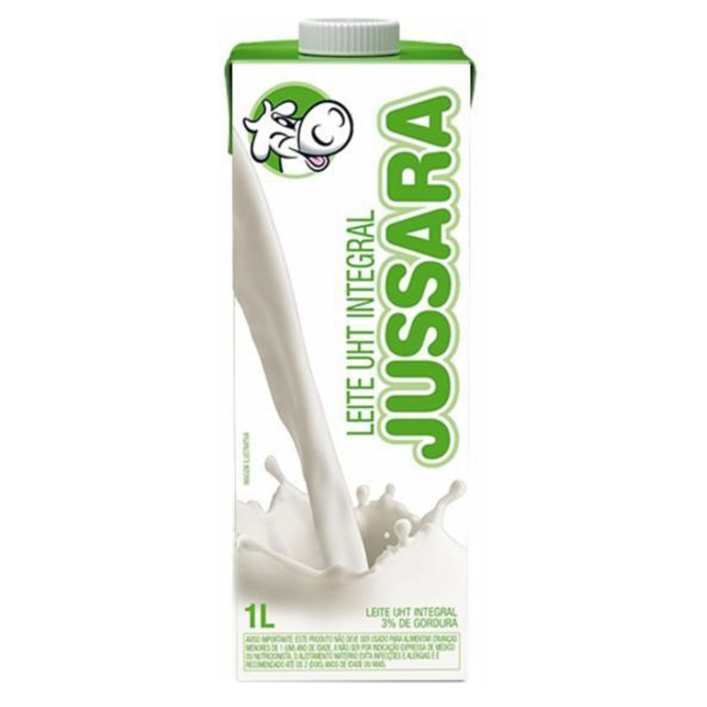 Leite Jussara Integral 1L - Supermercado Coop