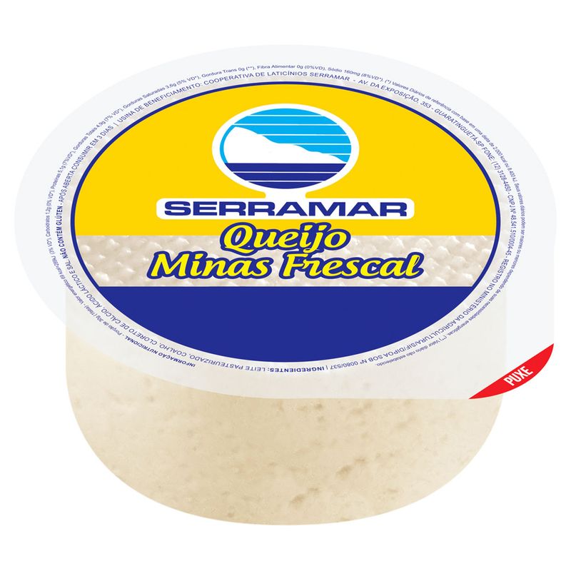 Queijo Minas Frescal Serramar Aprox 500g - Supermercado Coop Queijo Minas Frescal Serramar Aprox 500g - Supermercado Coop
