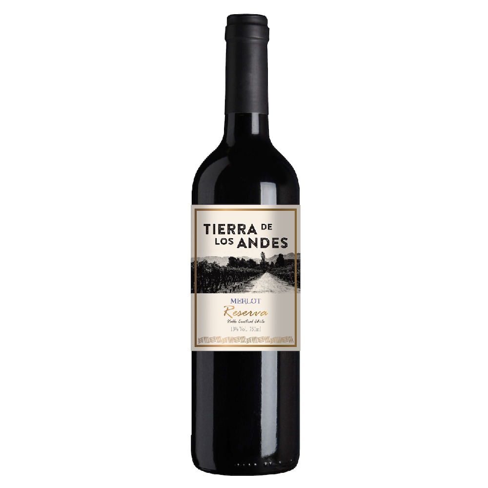 Vinho Tinto Reserva Merlot Tierra Los Andes 750ml - Supermercado Coop