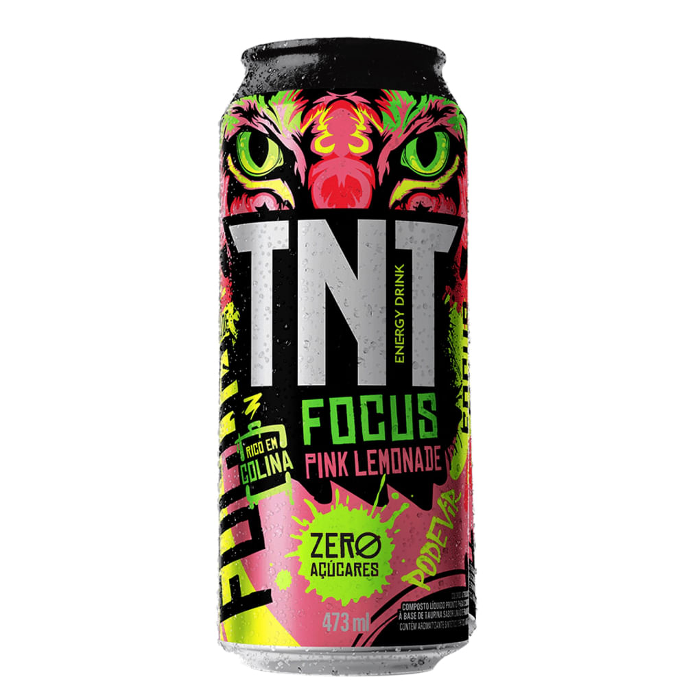 Energético TNT Zero Açucar Pink Lemonade 473ml - Supermercado Coop