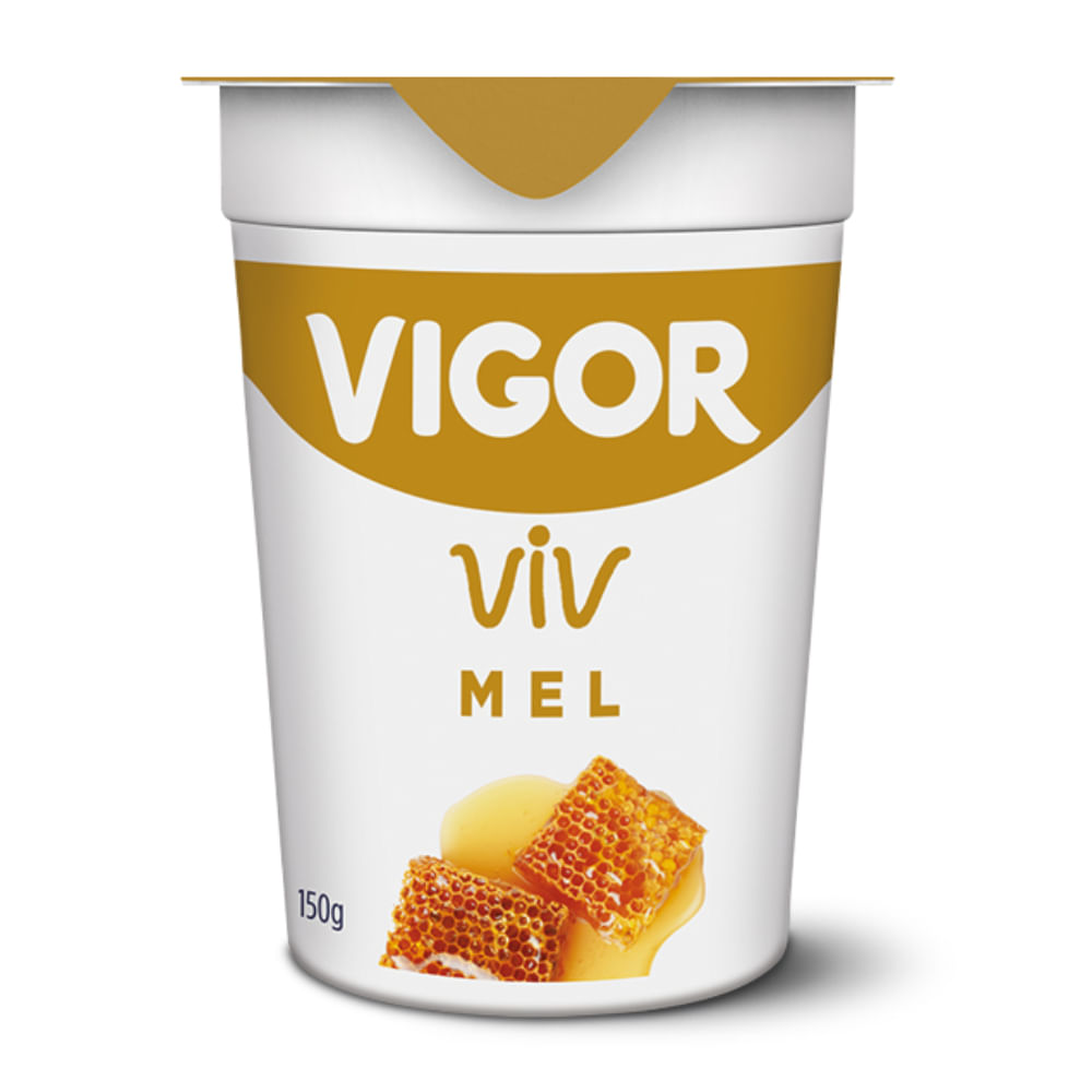 Iogurte Vigor Viv Integral Mel 150g - Supermercado Coop