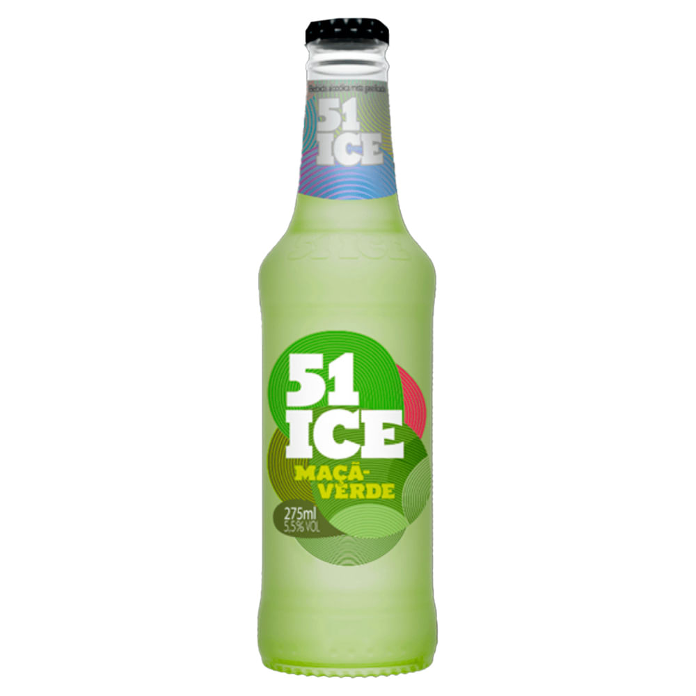 Bebida Mista 51 Ice Maçã Verde 275ml - Supermercado Coop Bebida Mista 51 Ice Maçã Verde 275ml - Supermercado Coop