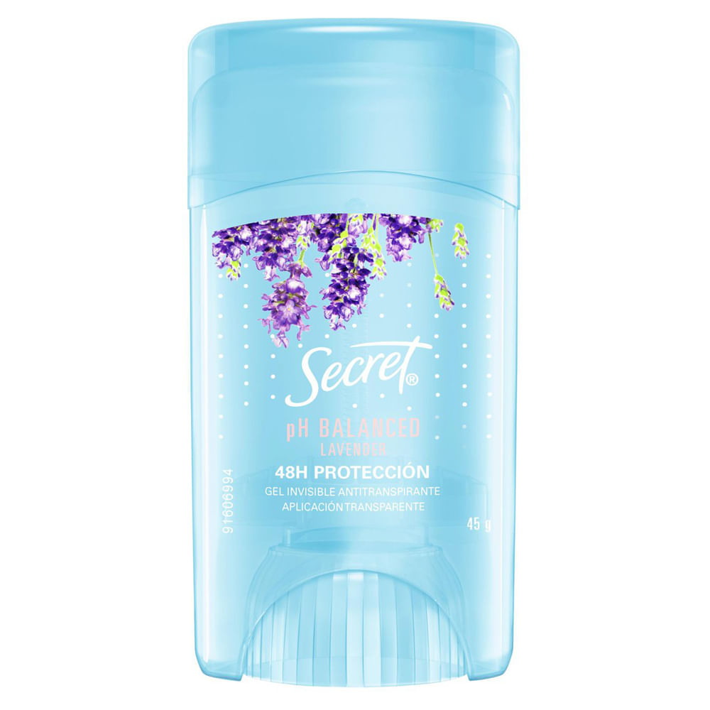 Desodorante em Gel Feminino Secret Lavender 45g - Supermercado Coop