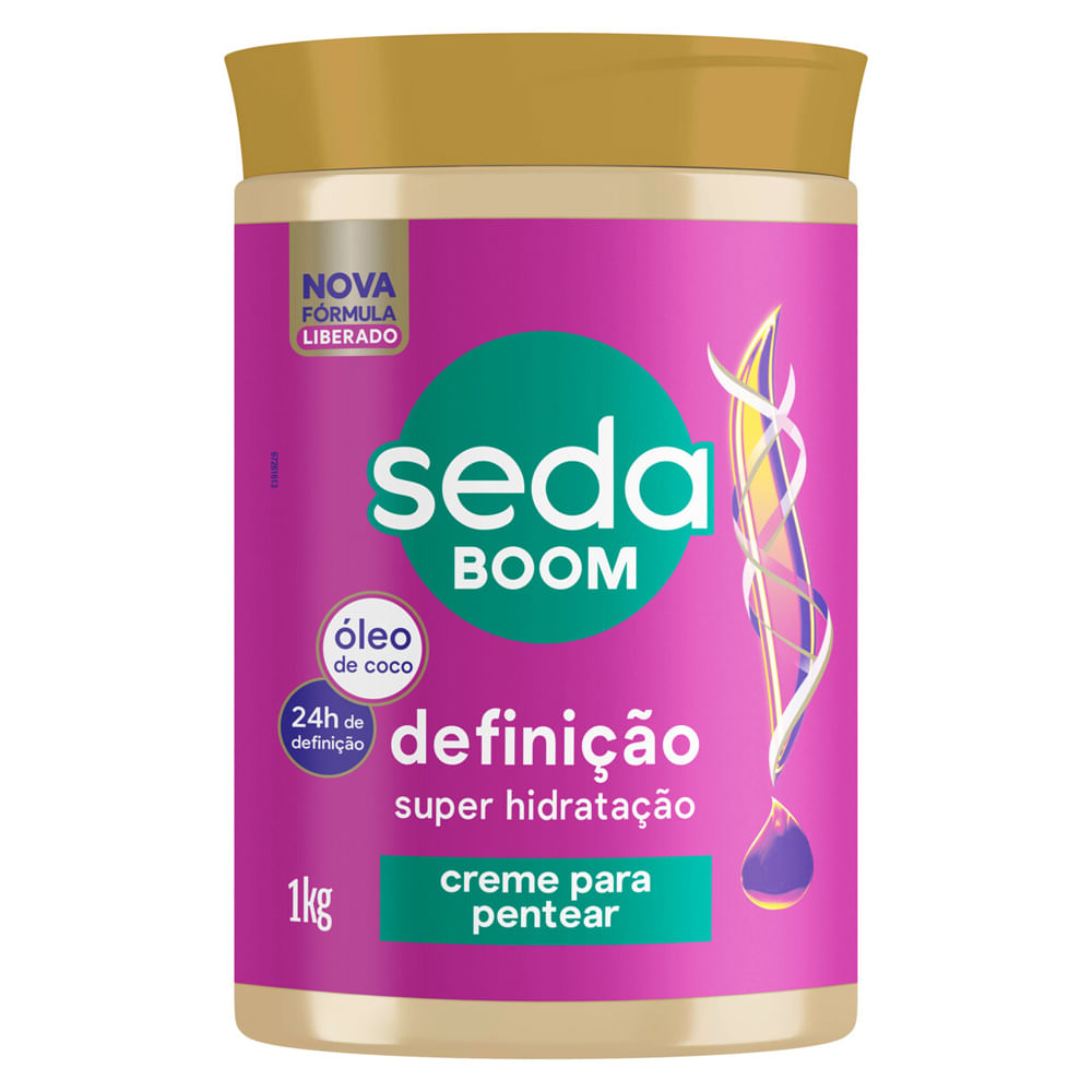 Creme para Pentear Seda Boom Definição 1kg - Supermercado Coop