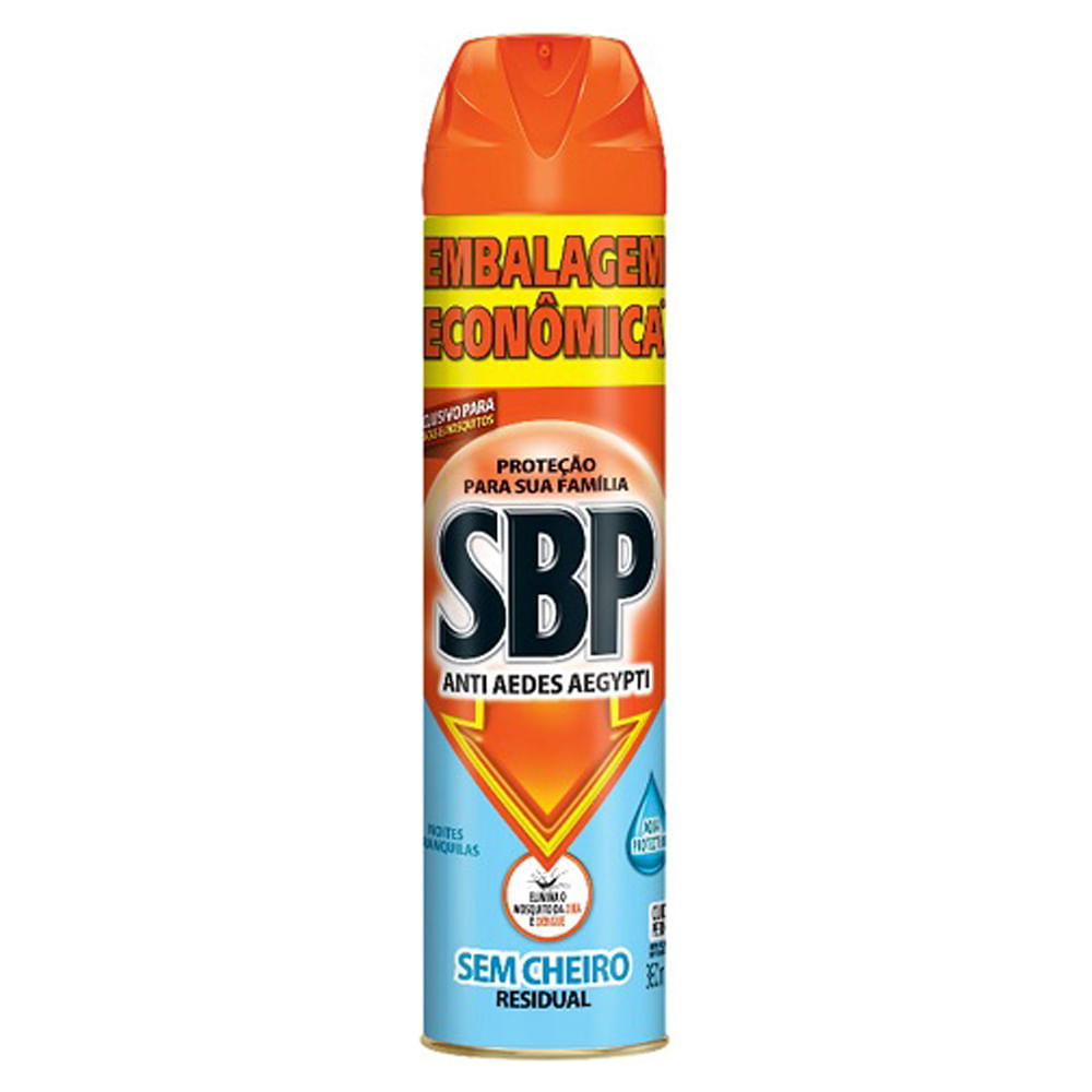 Inseticida SBP Aerossol Aedes Aegypti sem Cheiro 360ml - Supermercado Coop