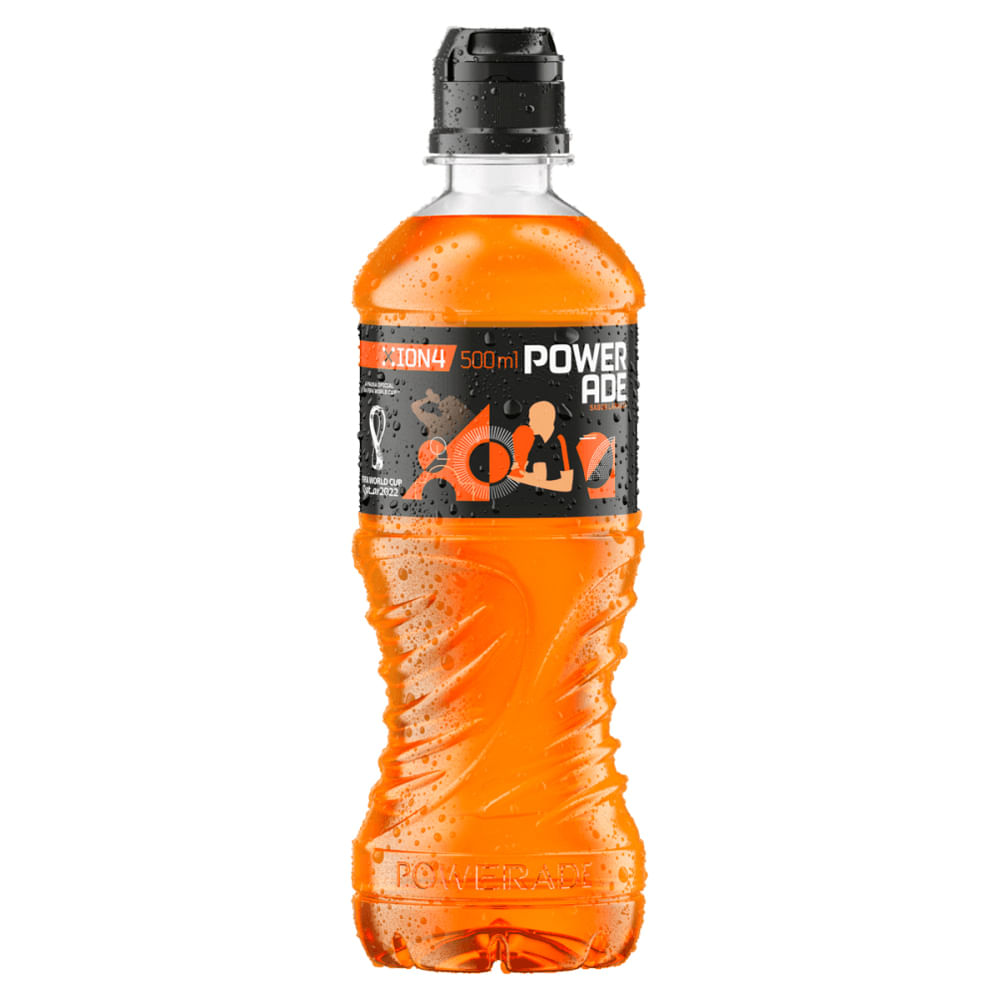 Isotônico Powerade Fifa World Laranja 500ml - Supermercado Coop
