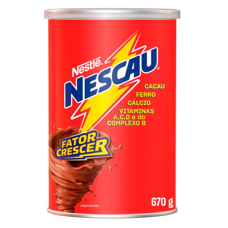 Achocolatado em Pó Nescau 670g - Supermercado Coop Achocolatado em Pó Nescau 670g - Supermercado Coop
