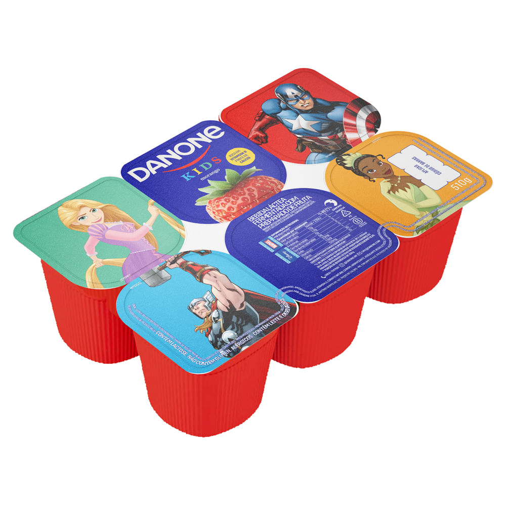 Iogurte Danone Kids Polpa de Morango 510g - Supermercado Coop