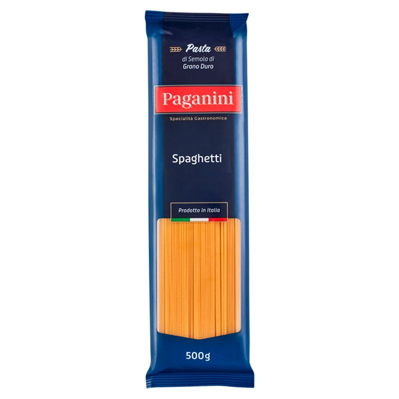 Macarrão Paganini Massa Grano Duro Espaguete 500g - Supermercado Coop Macarrão Paganini Massa Grano Duro Espaguete 500g - Supermercado Coop