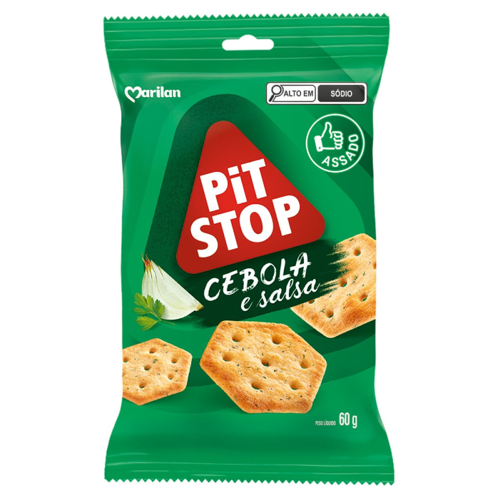 Biscoito Cebola e Salsa Marilan Pit Stop 60g - Supermercado Coop