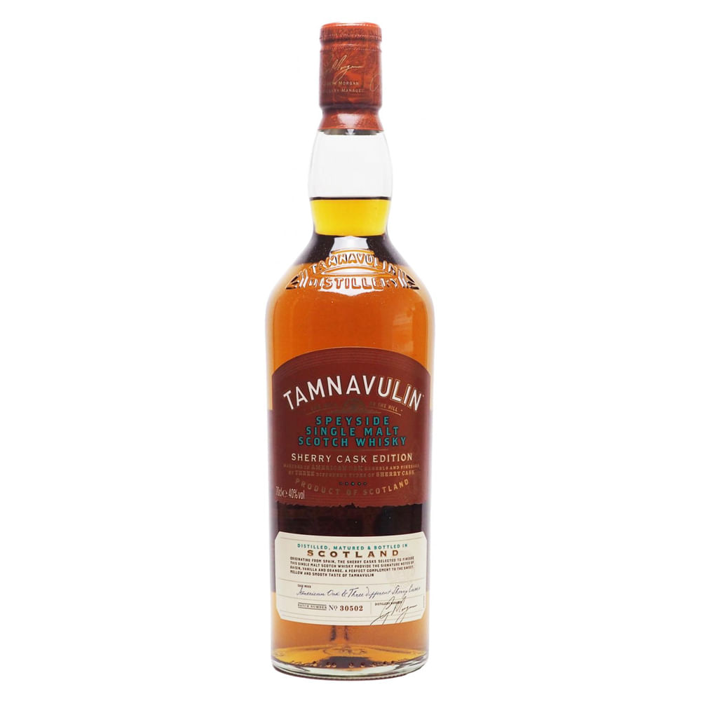 Whisky Escocês Tamnavulin Sherry Cask 700ml - Supermercado Coop