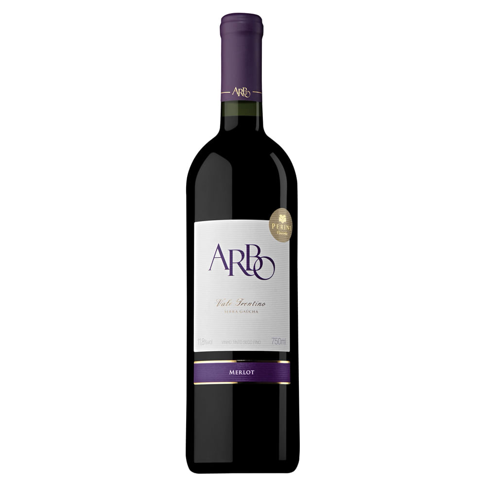Vinho Nacional Arbo Merlot 750ml - Supermercado Coop