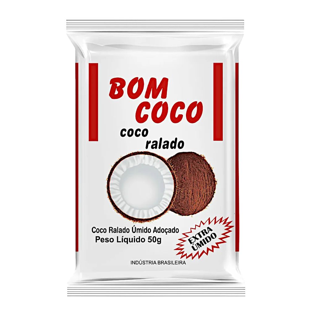 Coco Ralado Bom Coco 50g - Supermercado Coop