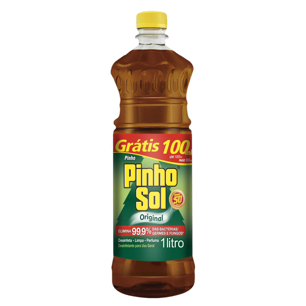 Desinfetante Pinho Sol Leve 1 Litro e Pague 900ml - Supermercado Coop