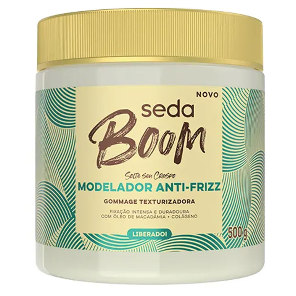 Modelador Seda Boom Anti-Frizz 500g - Supermercado Coop