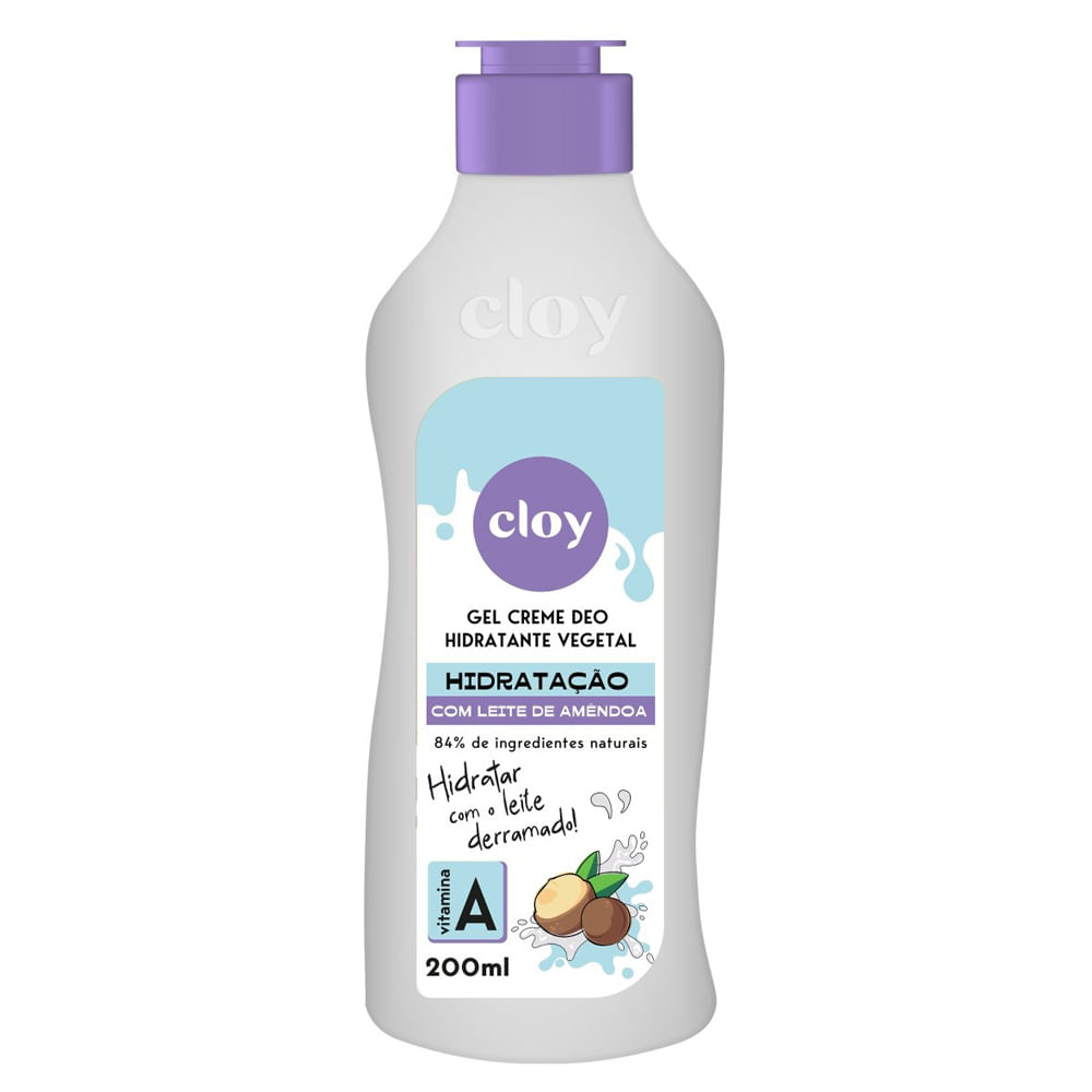 Hidratante Corporal Cloy Óleo de Amêndoas 200ml - Supermercado Coop