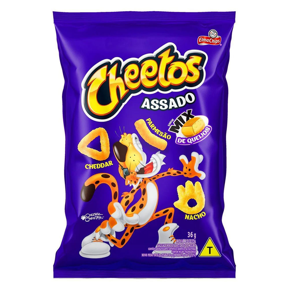 Salgadinho Cheetos Mix de Queijos 36g - Supermercado Coop