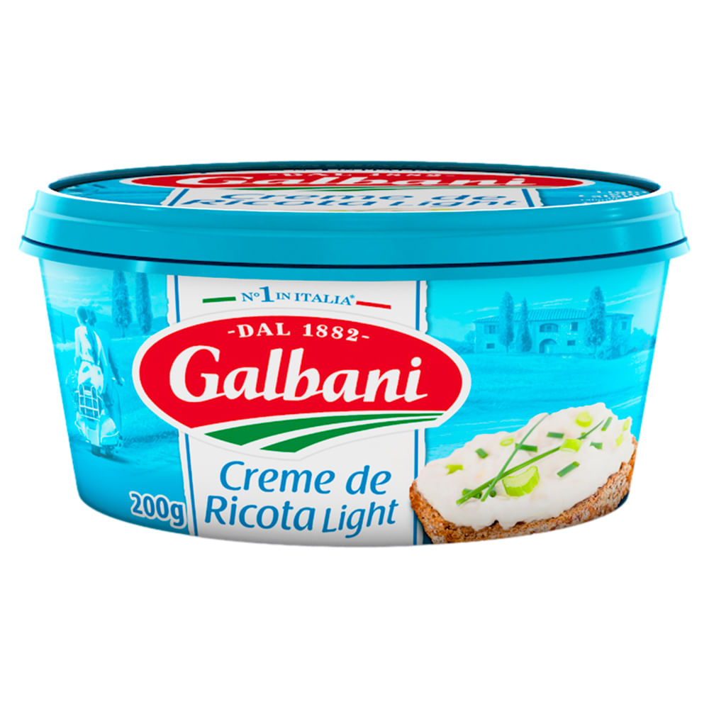 Creme de Ricota Galbani Light 200g - Supermercado Coop
