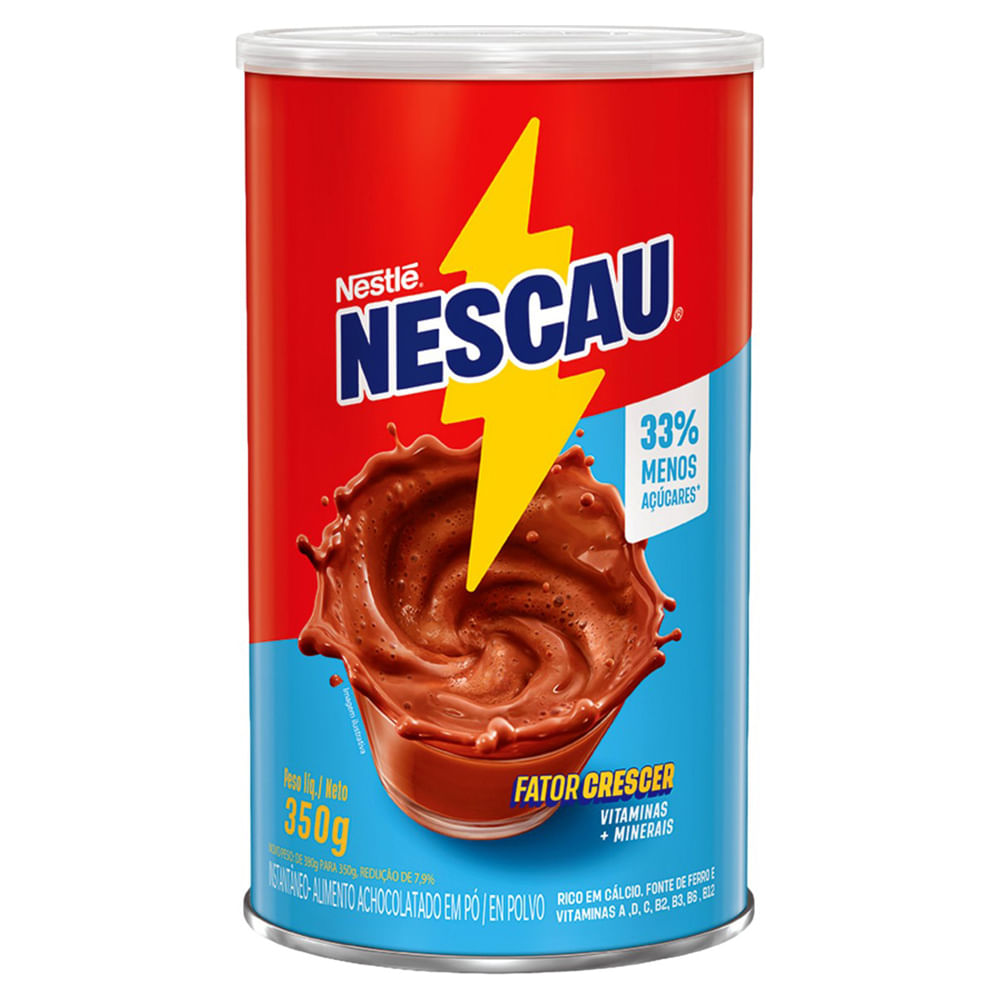 Achocolatado em Pó Nescau Lata 350g - Supermercado Coop