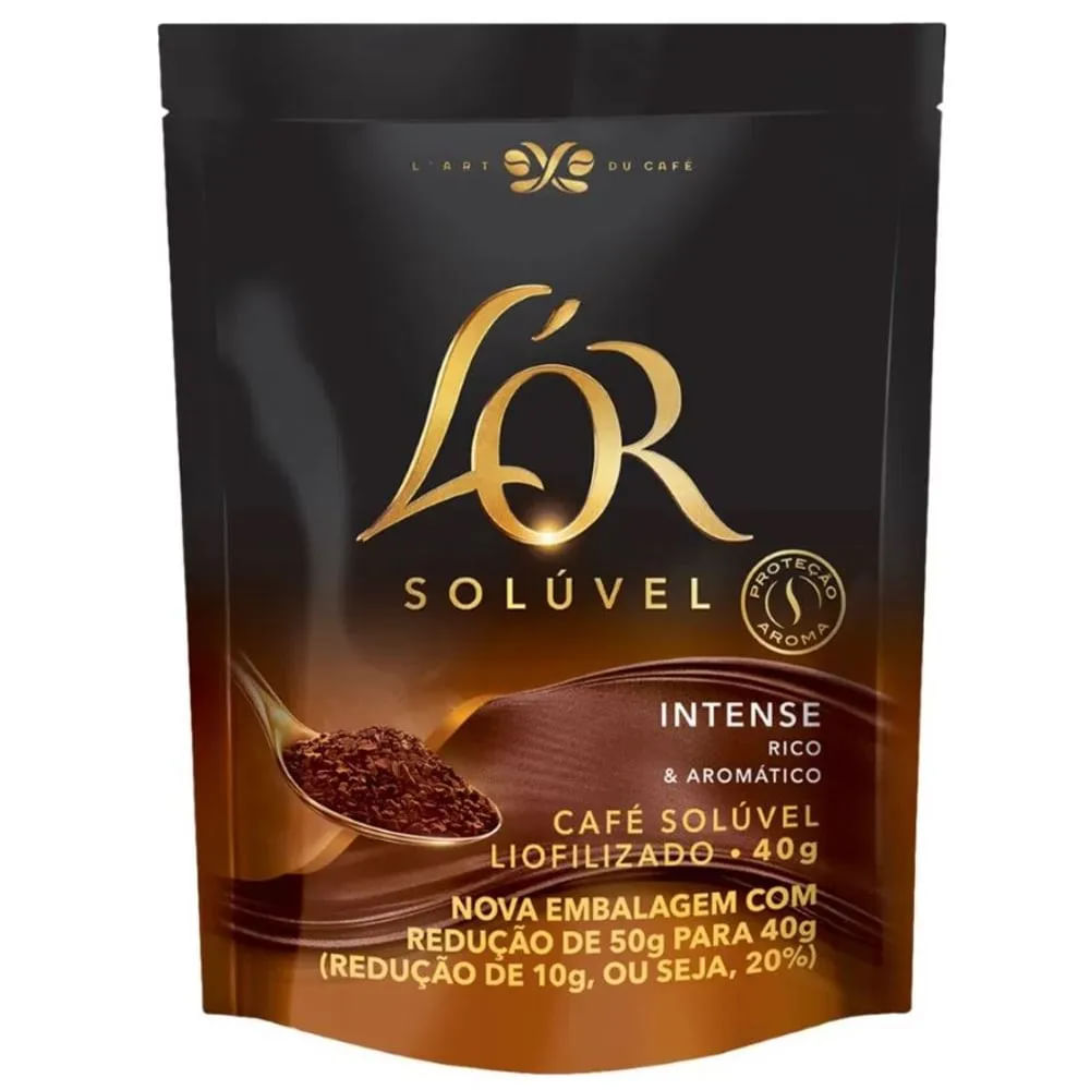 Café Solúvel Intense Lor 40g - Supermercado Coop