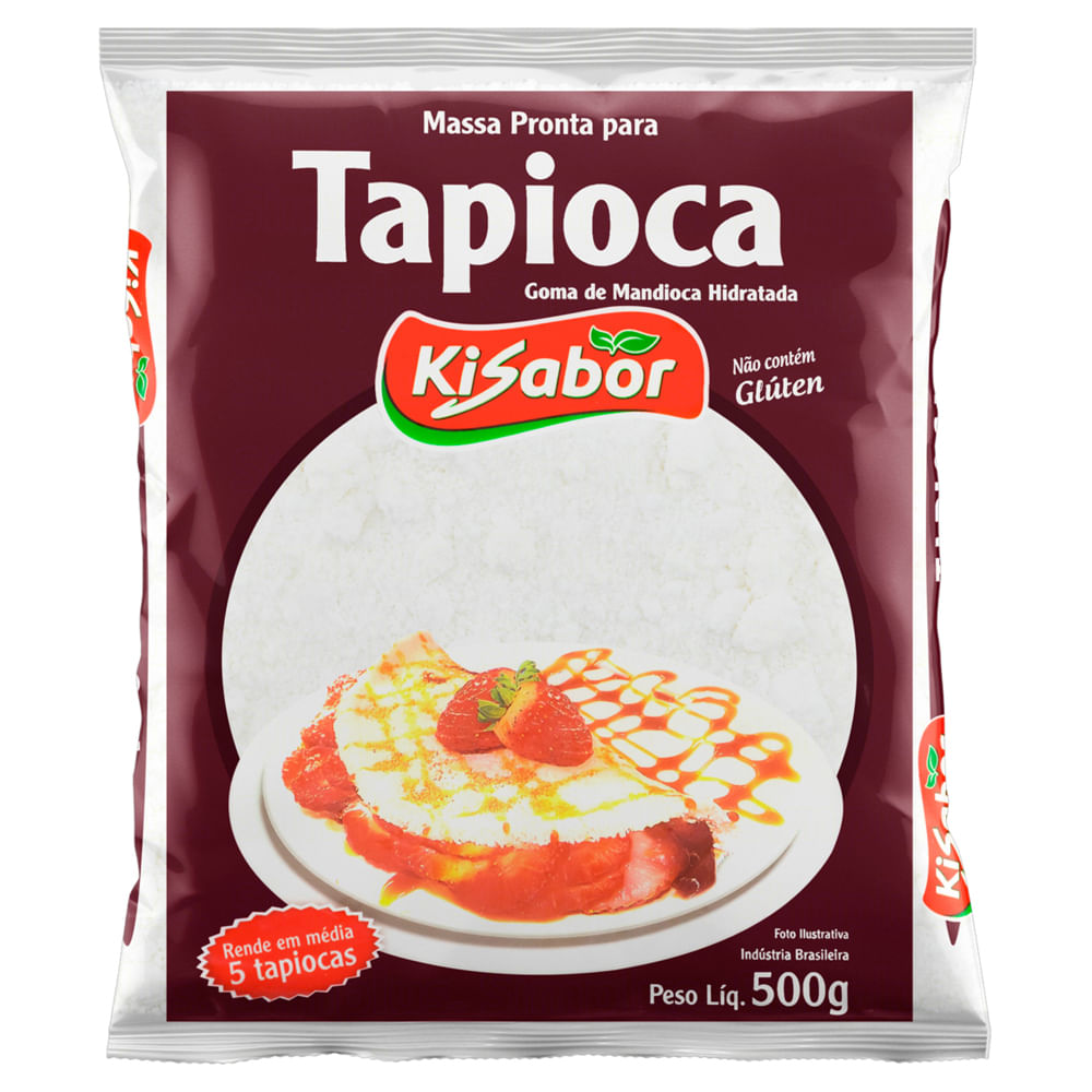 Tapioca Pronta Kisabor Hidratada 500g - Supermercado Coop