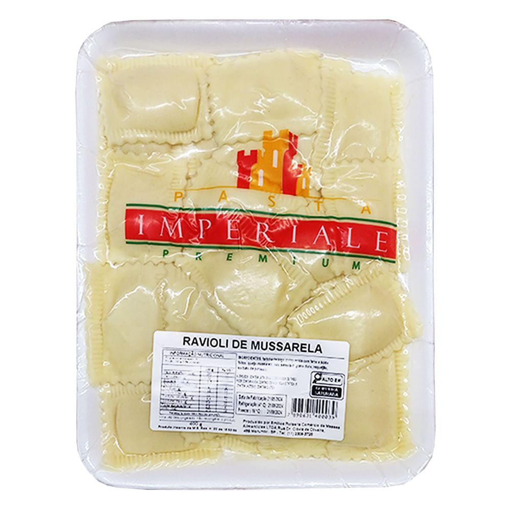 Ravioli Mussarela Imperiale 400g - Supermercado Coop