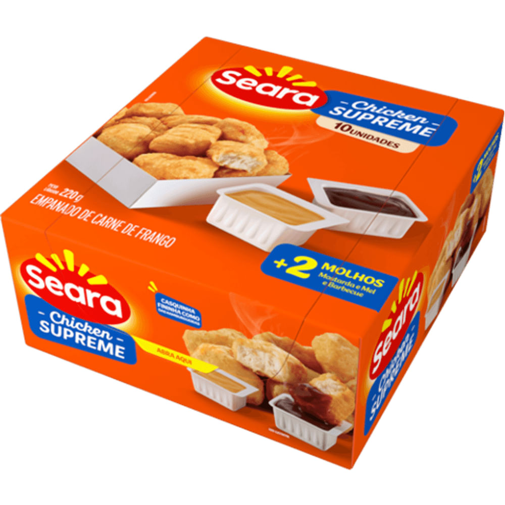Chicken Supreme com 2 Molhos Seara 220g - Supermercado Coop