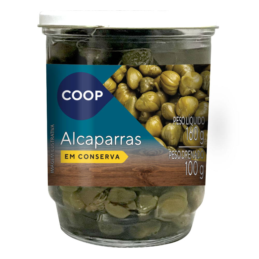Alcaparra em Conserva Coop 100g - Supermercado Coop