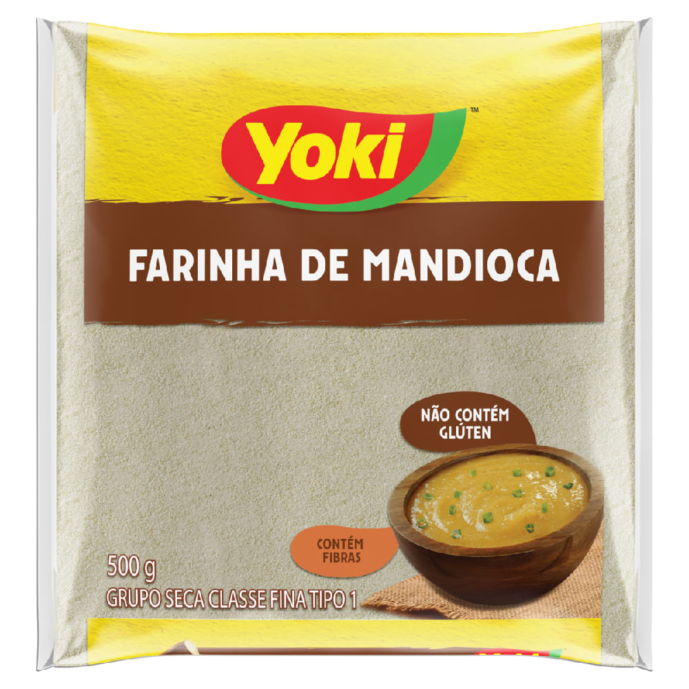 Farinha de Mandioca Yoki Torrada 500g - Supermercado Coop