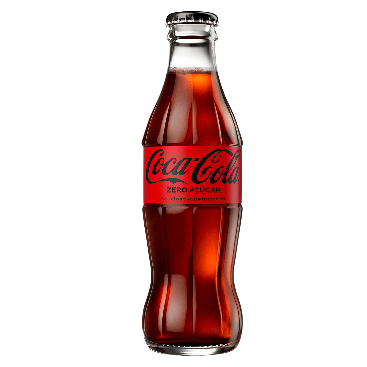 Refrigerante Coca-Cola Zero Açúcar Vidro 250ml - Supermercado Coop